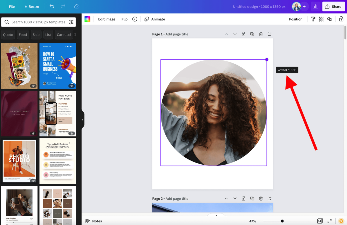How to Use Frames in Canva (Step by Step Tutorial) 2025