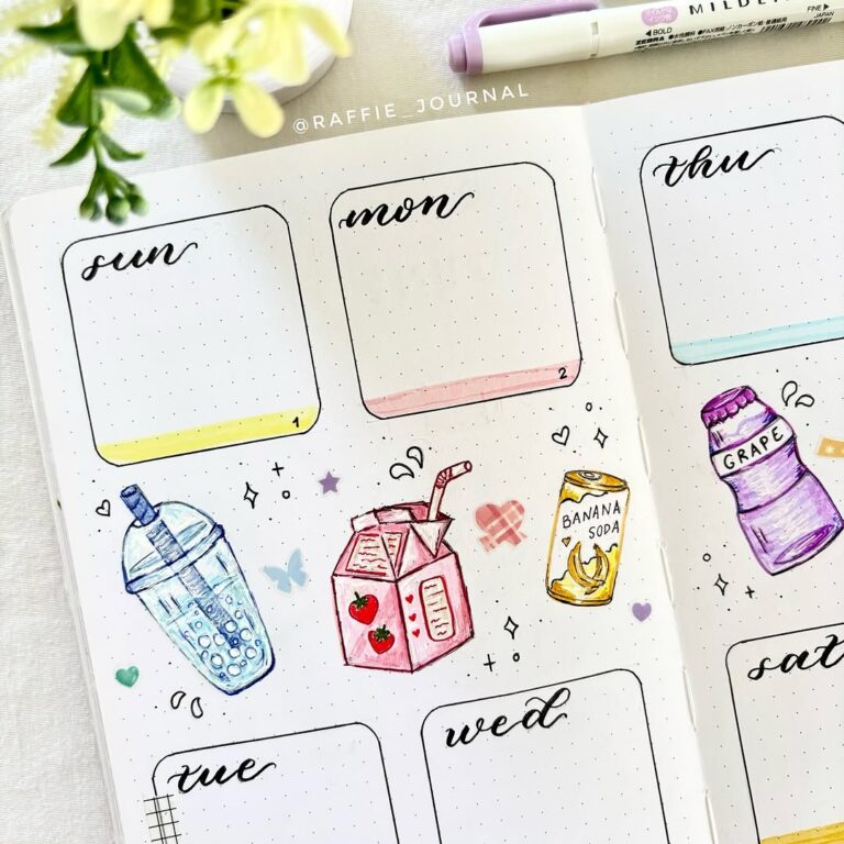 20 Creative Bullet Journal Spreads to Spark Joy and Productivity